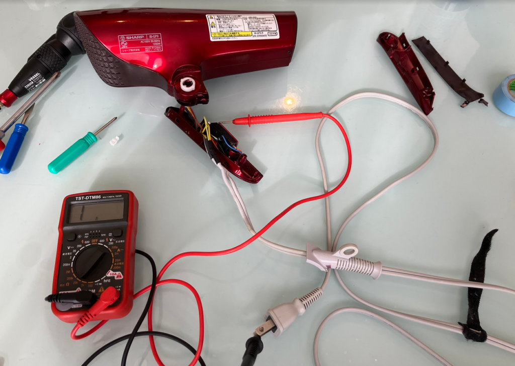 【DIY】シャープドライヤーIB-GP9修理出来たのでご紹介 | 一般人が何でも自分でやってみる！